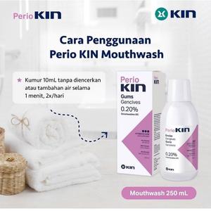 Jual Perio Kin Periokin Mouthwash Mouth Wash Kumur Chlorhexidine 250ml ...