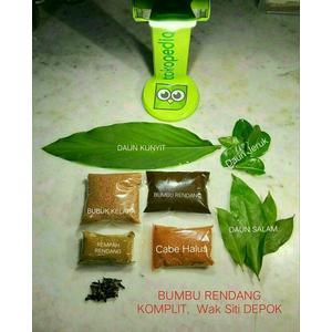 Jual Bumbu Rendang Lengkap Dengan Rempah Tinggal Pakai Untuk 1kg Daging ...