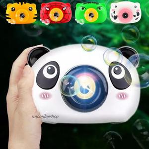 Jual Mainan Anak Buble Camera piggy spiderman doraemon Gelembung Bebek ...