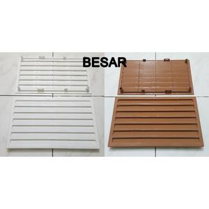 Jual Jalusi Pvc / Ventilasi / Penutup Lubang Pintu Kamar Mandi Toilet ...