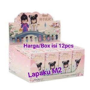 Jual 12/Pcs Mainan Figure Pop Mart Rolife Nancy Talk With Child Series ...