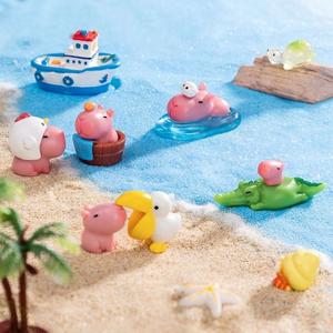 Jual Patung Capybara Merah Muda Patung DIY Capybara Patung Rumah Kantor ...