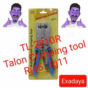 Jual Talon Crimping Tool Cat.6 Ht-2810R Tang Crimping Rj45 Cat5 / Cat6 ...
