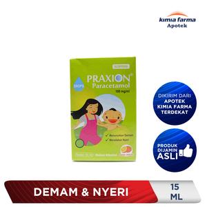 Jual PRAXION DROPS 15 ML / OBAT DEMAM NYERI ANAK / KIMIA FARMA ...