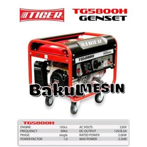 Jual Mesin genset bensin generator 2200Watt TIGER TG5800H Best - Kota Surabaya - SINAR BINTANG ...