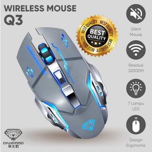 Jual Mouse Wireless Gaming Charging Silent 2.4Ghz 7 Color Rgb Divipard ...