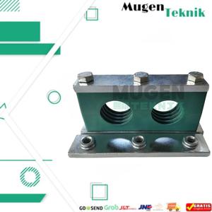 Jual 40MM Clamp Stauff Pipe Tubing Hydraulic Klem Pipa Hidrolik Heavy ...
