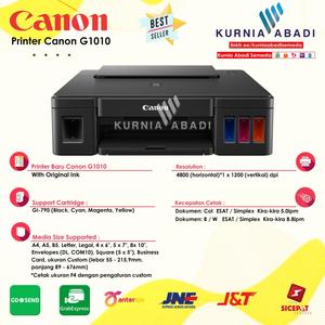 Jual PPC Printer Canon PIXMA G1010 Single Function Print Only Ink Tank ...