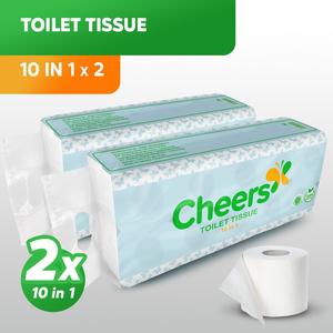Promo Cheers Toilet Tissue Roll [10 rolls / 2 pcs] - Kota Bekasi ...