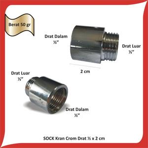 Jual SOCK KRAN / PERPANJANGAN KRAN / EXTENSION KRAN SAMBUNGAN PIPA AIR ...