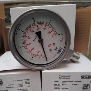 Jual pressure gauge Wika 4" 0,6 bar,psi drat 1/2" stainless racket - Jakarta Barat - INDO ...