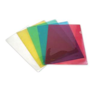 Jual Map Plastik Transparan/ Map Buku/ Map Document A4/ ATK Map - Biru ...