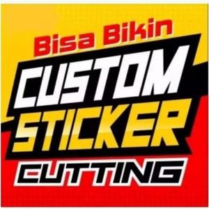 Jual STIKER KOSTUM BIKIN STIKER LOGO BIKIN NAMA COSTUM STIKER - Kota ...