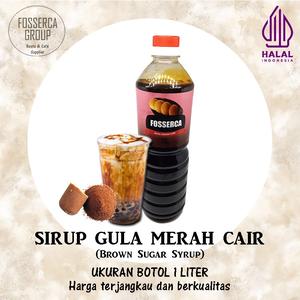 Jual Gula Aren Cair Gula Merah Cair Brown Sugar Syrup 1 Liter - Gula ...