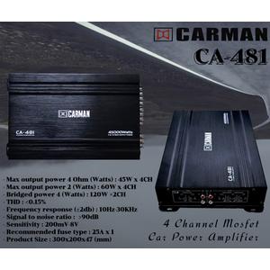 Jual Grosir Power Mobil Amplifier Carman Ca 481 45000 Watts Power ...
