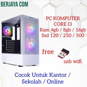 Jual Katalog Core I3 - 16Gb Ram - 500Gb Ssd - Pc Rakitan - Komputer ...