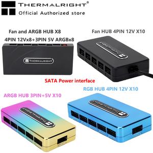 Jual Thermalright FAN/RGB/ARGB-HUB-Controller REV.A SYNC Fan HUB ...