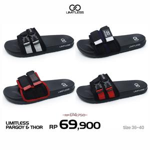 Jual Limitless - Sandal Pria Selop Sandal Slide Cowok Series Pargoy ...
