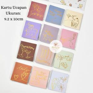 Jual Kartu Ucapan Aesthetic Hologram Ulang Tahun / Greeting Card ...