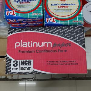 Jual Kertas Continuous Form Platinum ( 3 ply PRS / POLOS) - POLOS ...
