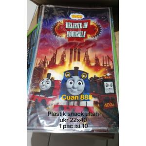 Jual OPP Ultah THOMAS 22x40 10lembar Plastik Ulang Tahun Souvenir Snack ...
