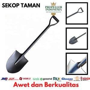 Jual Sekop Taman Tanah Skop Kebun Lancip Lurus Baja - Kota Samarinda ...