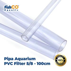 Jual Pipa Aquarium Bening Filter PVC 5/8 100cm - 50 Pcs - bening, 50 ...