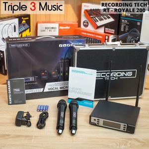 Jual RECORDING TECH RT HH ROYALE 200 2 Mic Wireles Handheld - Jakarta ...