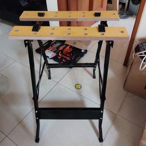 Jual Work Bench / Workbench Meja Kerja Kayu Portabel / Folding ...