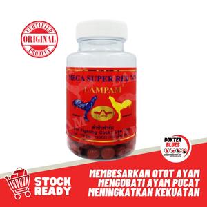 Jual Lampam MEGA SUPER RED 747 (100 Pil) Vitamin Suplemen Multivitamin ...