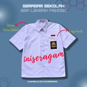 Jual INI SERAGAM - Baju Seragam Sekolah Atasan Kemeja OSIS SMP SMA Logo ...