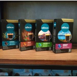 Jual Excelso Kapsul Compatibel Nespresso Kapsul - Java Robusta, Kapsul ...