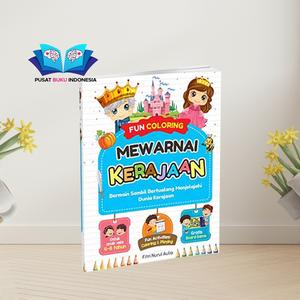 Jual BUKU AKTIVITAS BELAJAR ANAK FUN COLORING MEWARNAI KERAJAAN ANAK TK ...