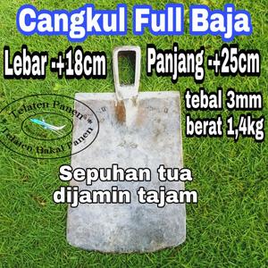 Jual Cangkul Pacul Bahan Full Baja Cap Mripat Ukuran 17X25Cm - Kab ...