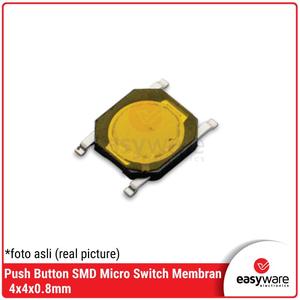 Jual Push Button SMD 4x4x0.8mm Micro Switch 4x4x0.8 Membrane Push Button - Kab. Sidoarjo ...