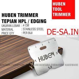 Jual HUBEN TRIMMER E-TRIM 40 PLAT - ALAT POTONG PEMOTONG TEPIAN HPL ...