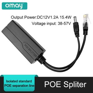 Jual POE Splitter 48V To 12V POE Connectors Splitters Extender Injector IEEE802.3af/at 10/100M ...