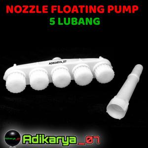 Jual Nozzle Sprayer 5 Lubang Floating Pump Mesin Siram Bawang Merah ...