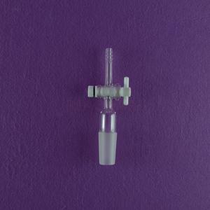 Jual Lab Glass Inlet Adapter Straight PTFE Valve 24/40 - Kota Denpasar ...