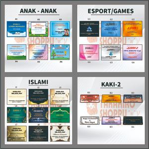 Jual STIKER / LABEL PIALA CUSTOM - Jakarta Timur - Alwijaya_19 | Tokopedia