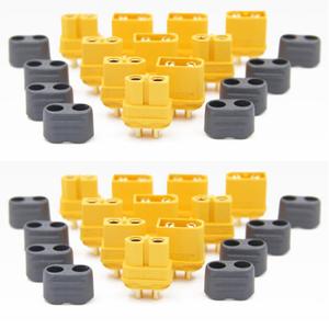 Jual 100pcs Original Amass XT60H XT60 Male Female Connector Plug Sheath for RC Charger Battery ...