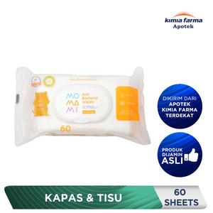 Jual MOMAMI ANTIBACTERIAL WIPES 60 SHEETS / TISU BASAH / KIMIA FARMA ...