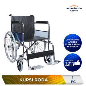 Promo CROWN ECONOMY STEEL MANUAL WHEELCHAIR (KY809) / KURSI RODA Cicil ...