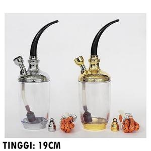 Jual Pipa Filter Air Cd-908 Silver Water Pipe, Pipa Cangklong - Kota ...