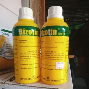 Jual insektisida RIZOTIN 100EC 500ML MENGENDALIKAN HAMA PADA TANAMAN ...
