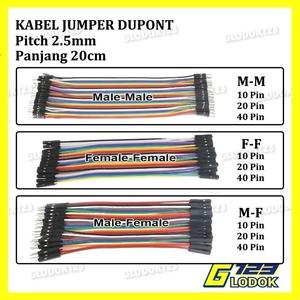 Jual Cable Jumper Kabel Arduino Pelangi Rainbow Raspberry Breadboard ...