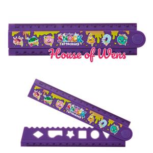 Jual SMIGGLE SNACK ATTACKERS FOLD UP RULER - PENGGARIS SMIGGLE ...