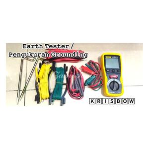 Jual Alat Ukur Earth Tester/ Pengukuran Grounding Tester Krisbow Best ...