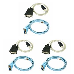 Jual 3X RJ45 Network Cable Serial Cable Rj45 To DB9 And RS232 To USB (2 ...