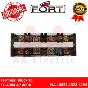 Jual NEW Terminal Block TC-4004 / TC4004 4 Pole 400A Fort - Jakarta ...